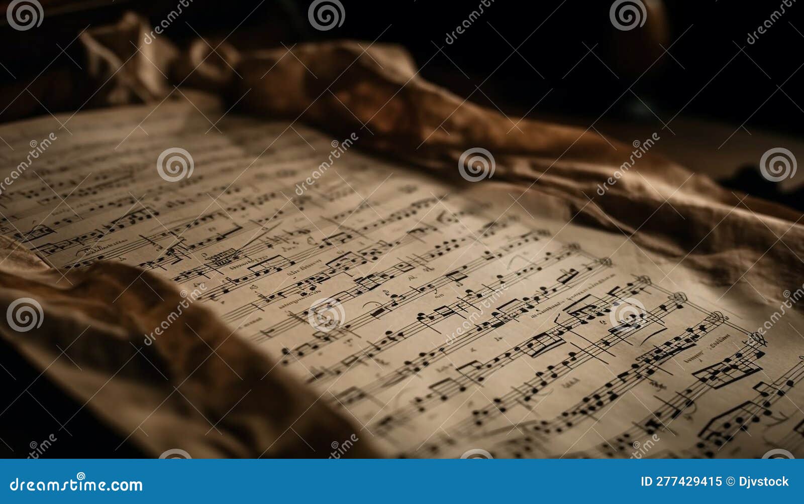 Ancient Religious Text, Wisdom on Parchment Page Generated by AI Stock ...