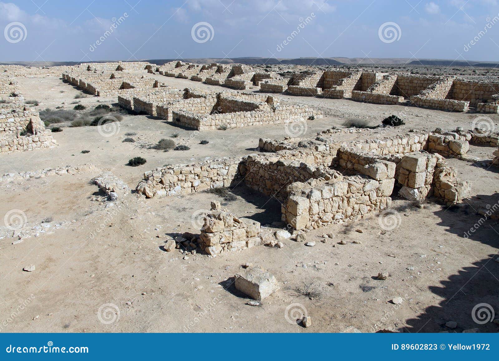 Ancient Remains of the Camp of Roman Soldiers. Stock Image - Image of ...