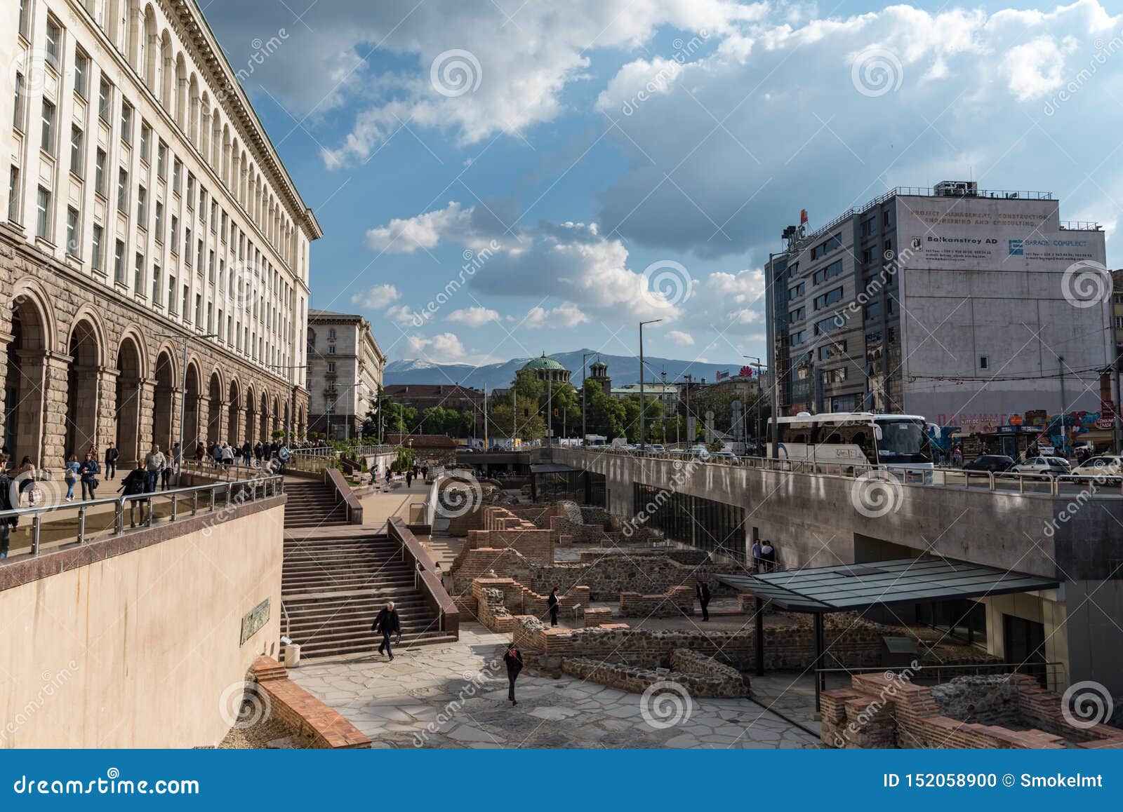 Ancient Remains of Serdica Archaeological Complex in Sofia Center ...