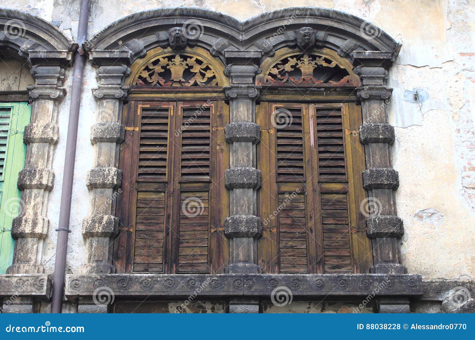 Renaissance Windows Royalty-Free Stock Photography | CartoonDealer.com ...