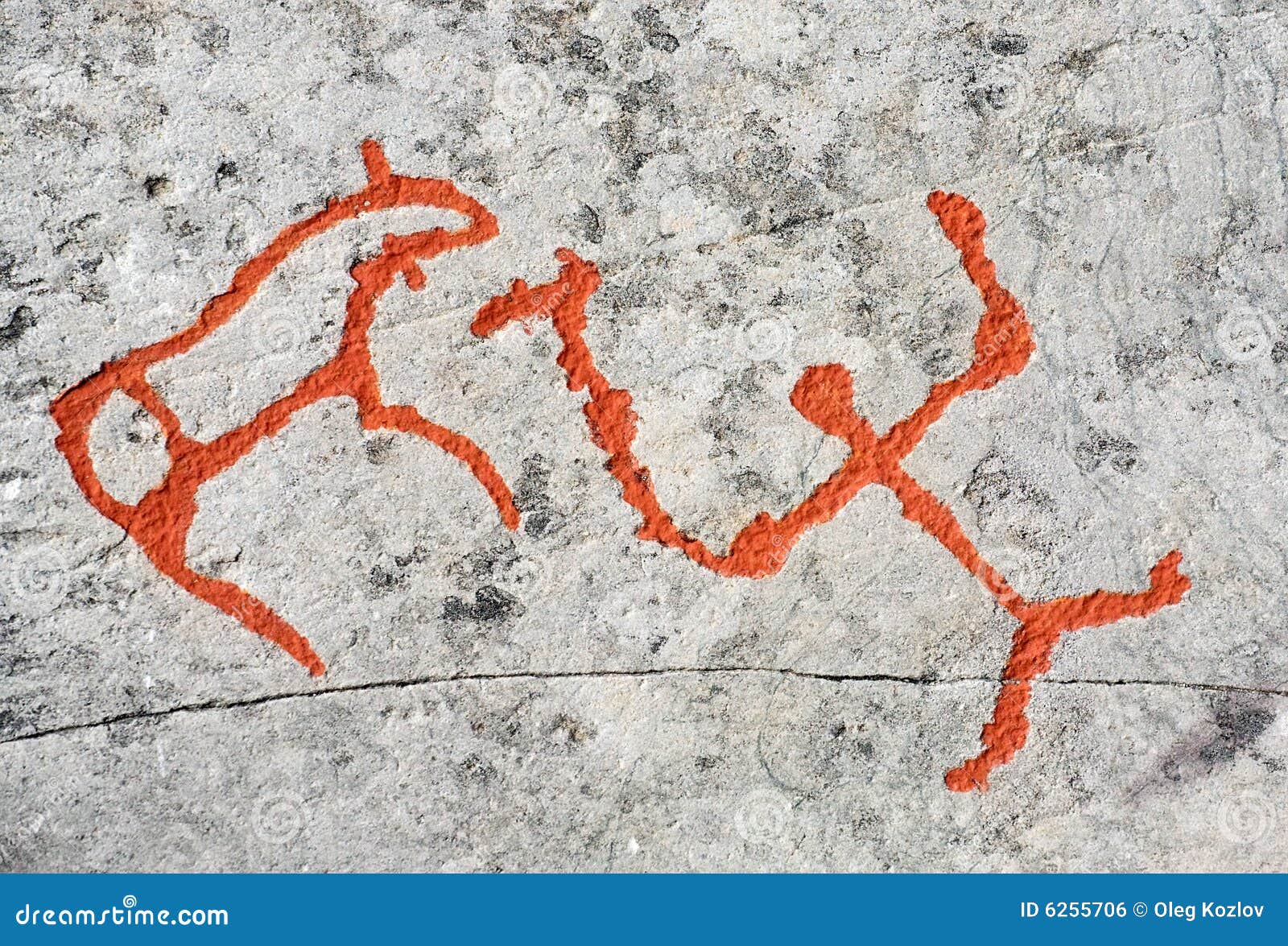 Ancient rock carvings stock photo. Image of historical - 6255706