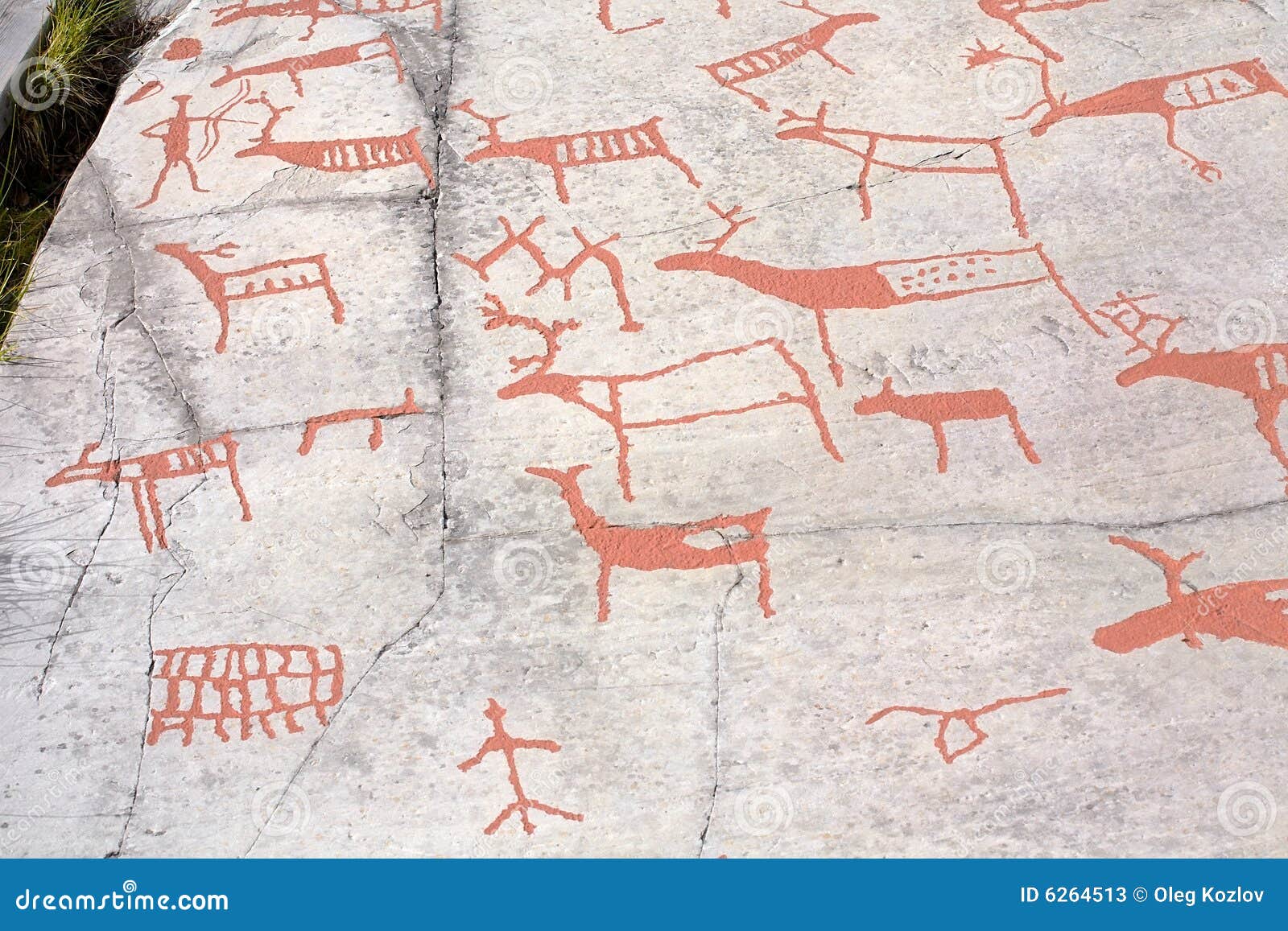 Ancient rock carvings stock image. Image of rock, petroglyphs - 6264513