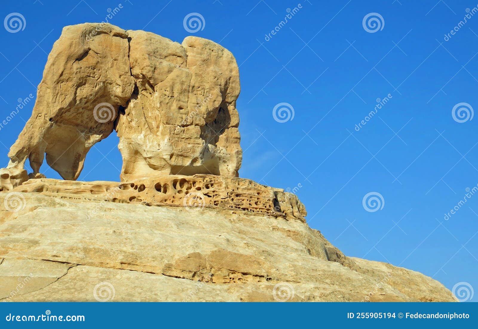Rock Formation Near the Middle Eastern Desert with No People Stock Photo - Image of middle ...
