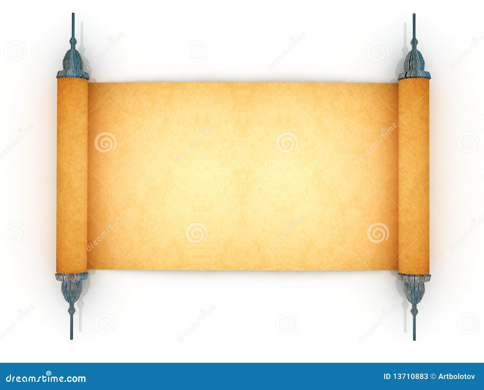 Ancient Map In Roll Black And White Vector Illustration Isolated ...