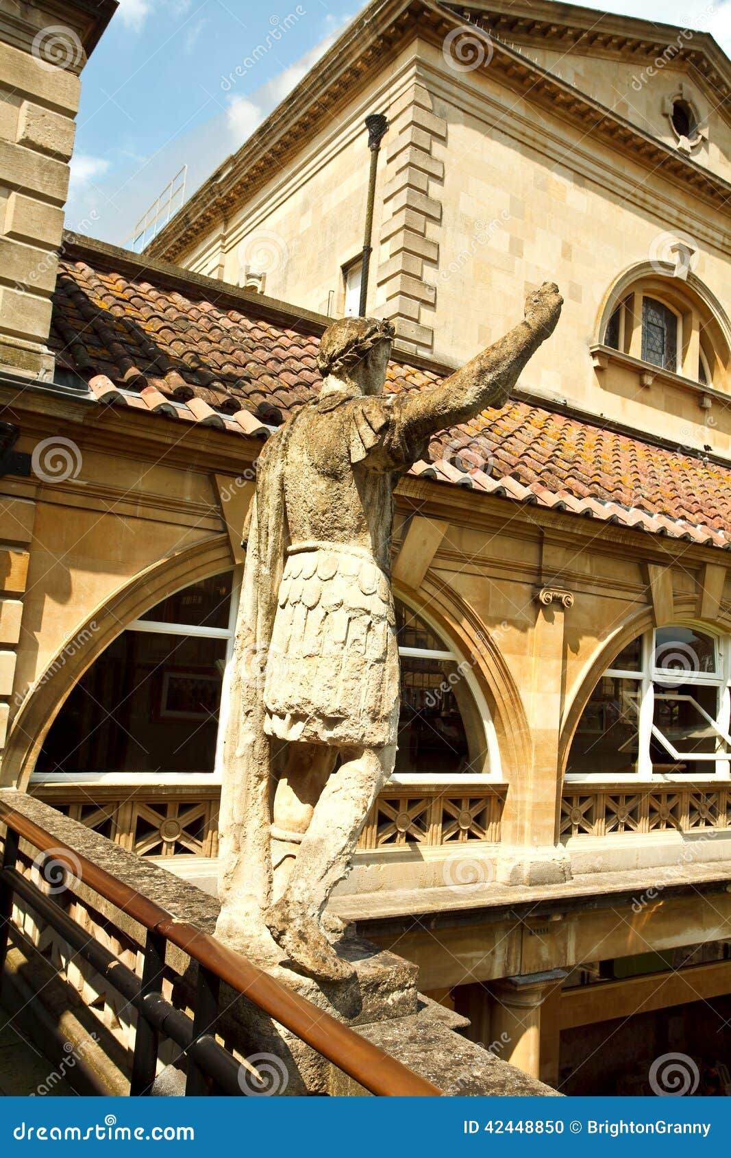 Ancient Roman Baths stock photo. Image of architectural - 42448850