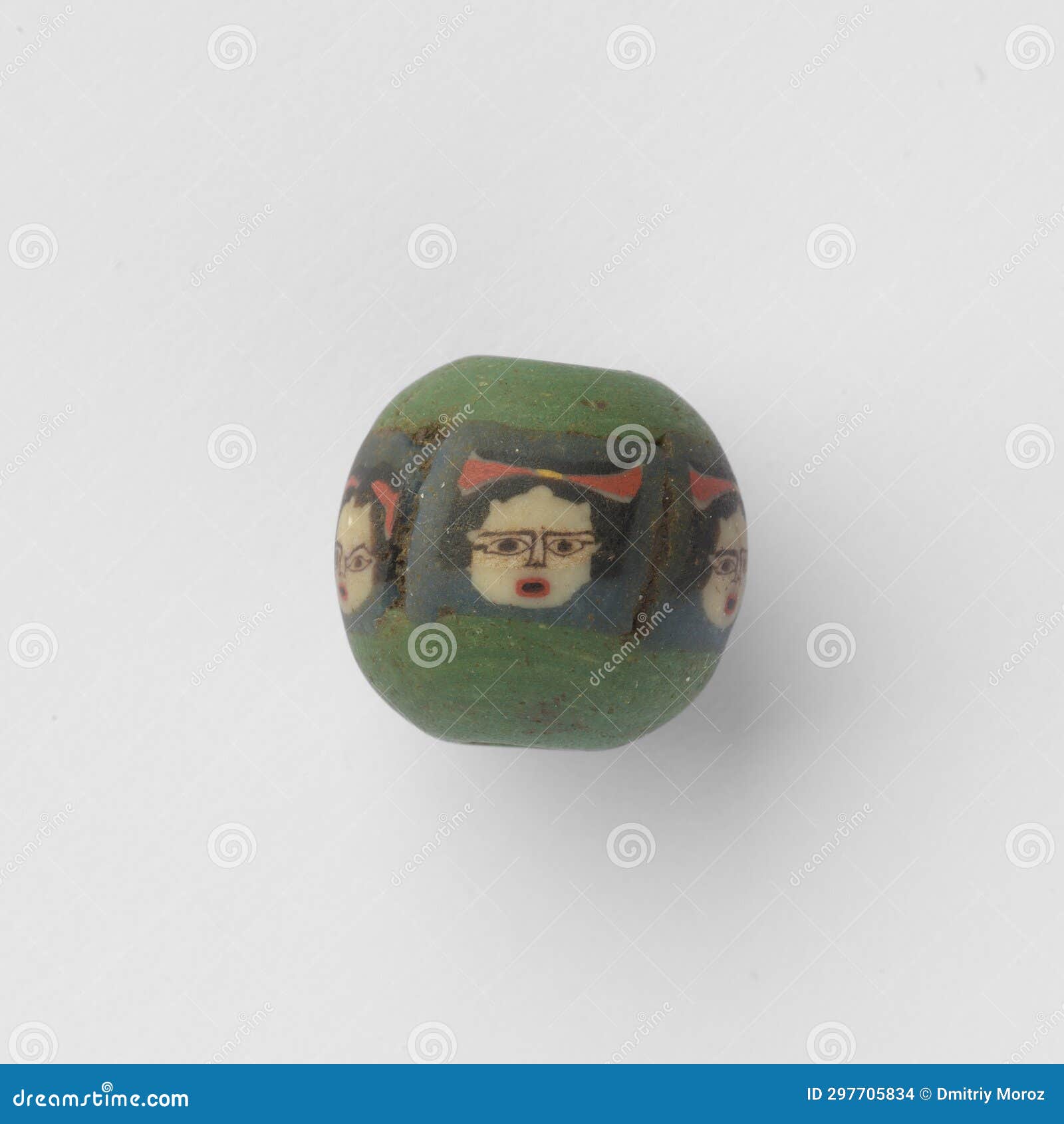 Ancient Roman Bead with Faces Stock Photo - Image of roman, jewelry ...