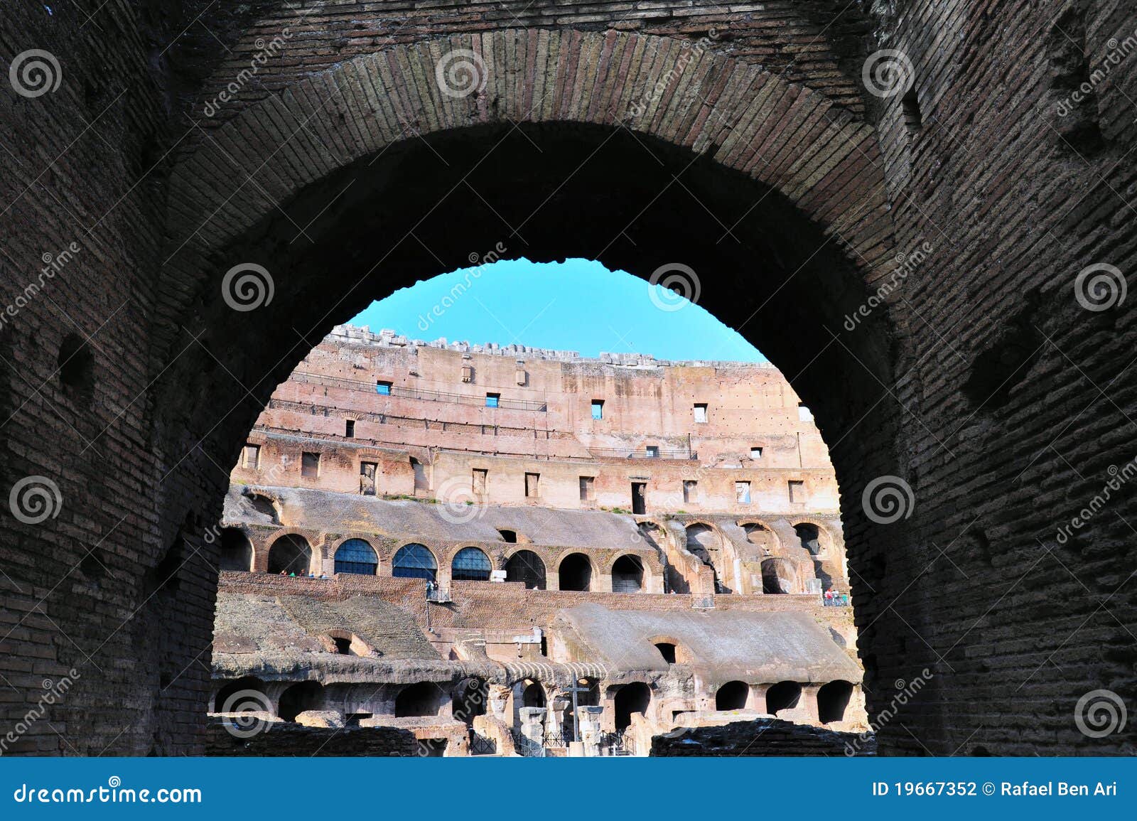 Ancient Roman Colosseum in Rome, Italy Stock Photo - Image of colloseum ...