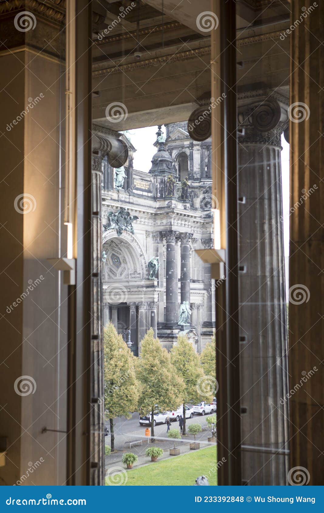 Germany, Berlin, Museum Island, Roman Column Editorial Stock Photo ...