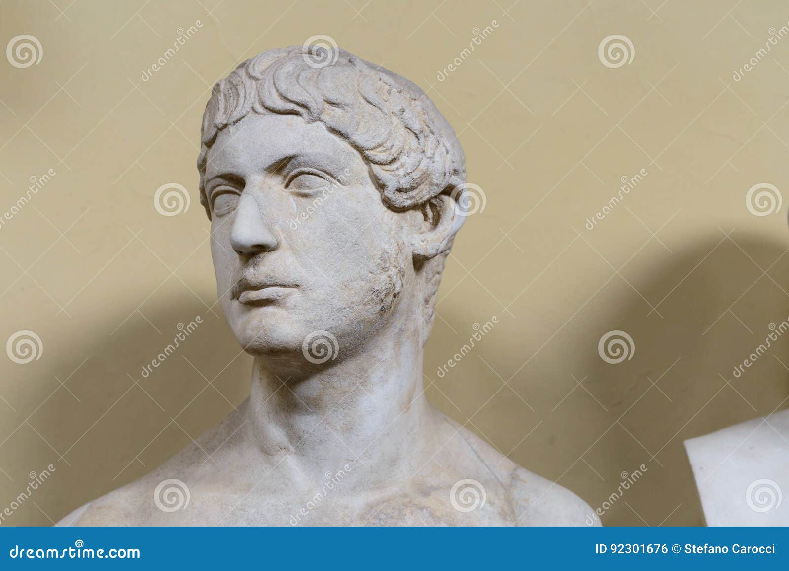 Ancient Roman Empire Statue Stock Photo - Image of statue, elegant ...