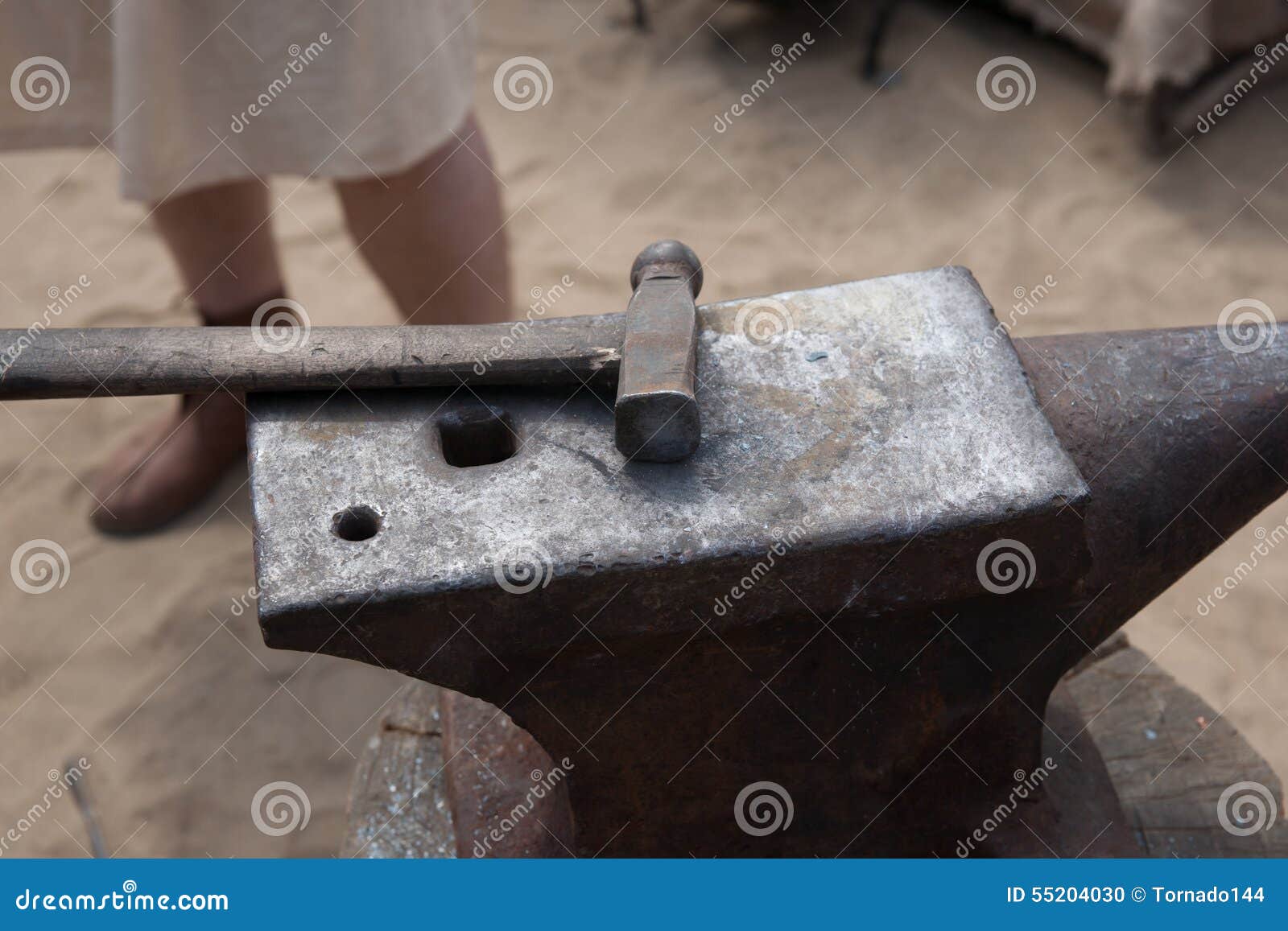 Ancient Roman Forge Stock Photo - Image: 55204030