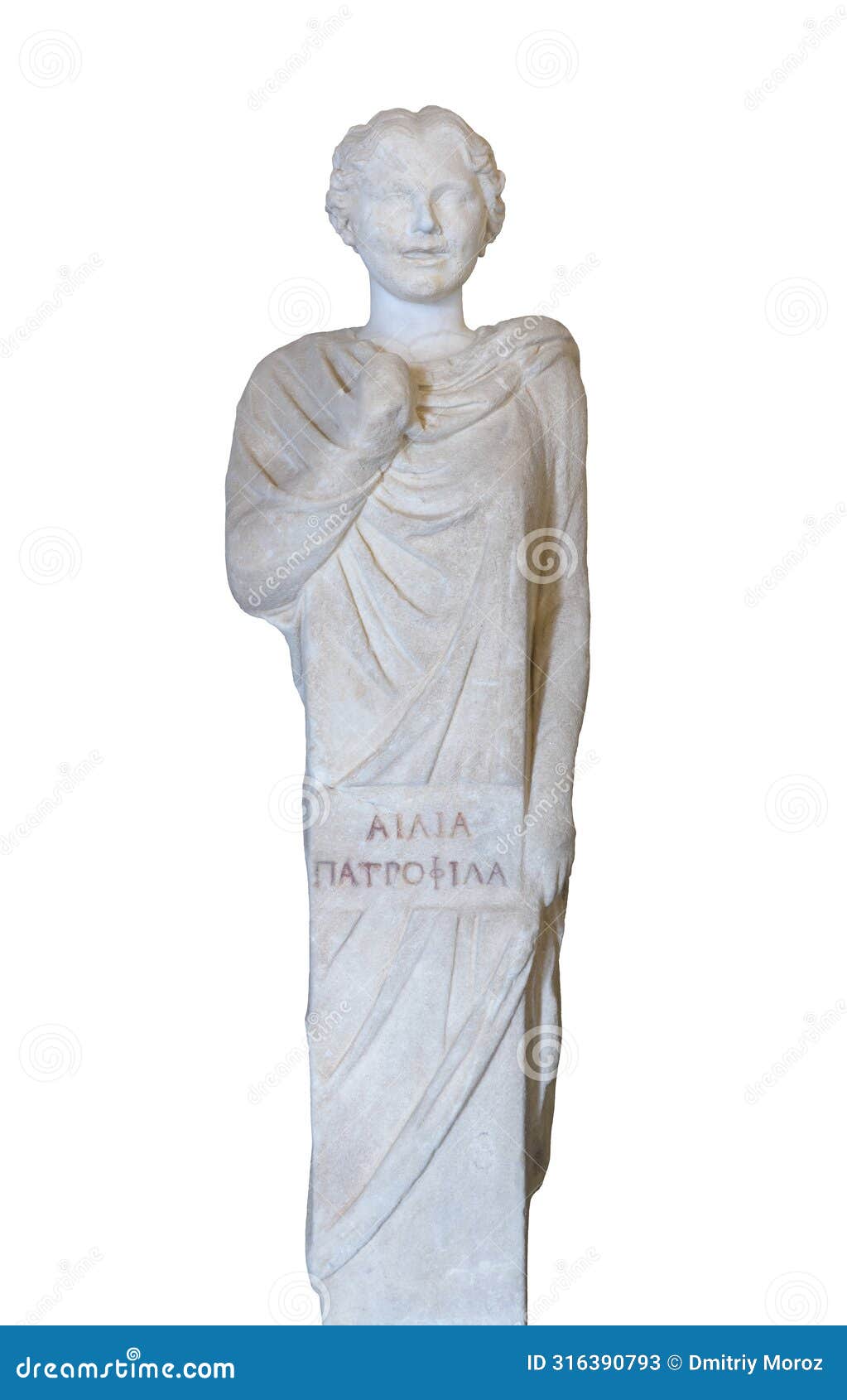 Ancient Roman herm stock image. Image of head, greece - 316390793