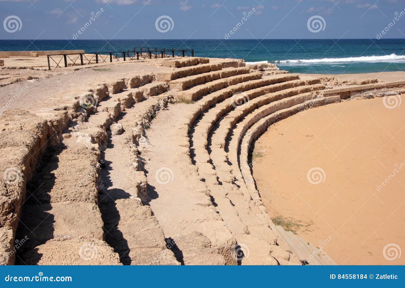 Roman Hippodrome In Caesarea Maritima Stock Photography | CartoonDealer ...