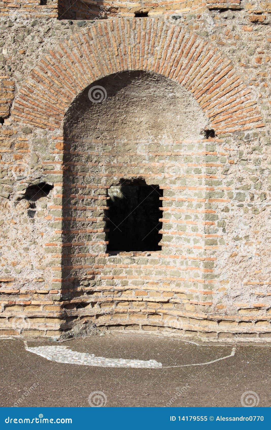 Ancient roman house stock image. Image of backyard, iron - 14179555