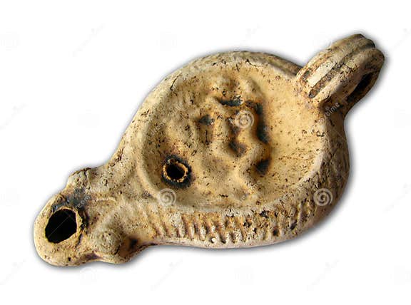 Ancient Roman lamp stock photo. Image of antique, latin - 8466802