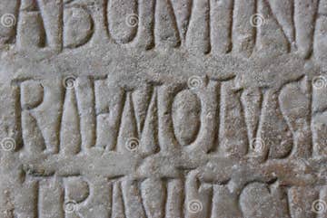 Ancient roman letters stock image. Image of rome, lettering - 40223461