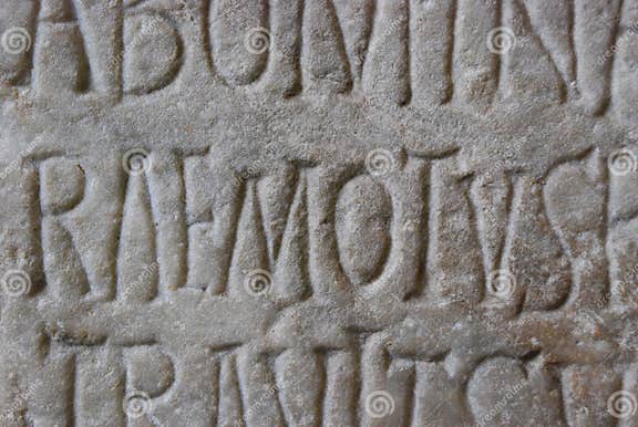 Ancient roman letters stock image. Image of rome, lettering - 40223461