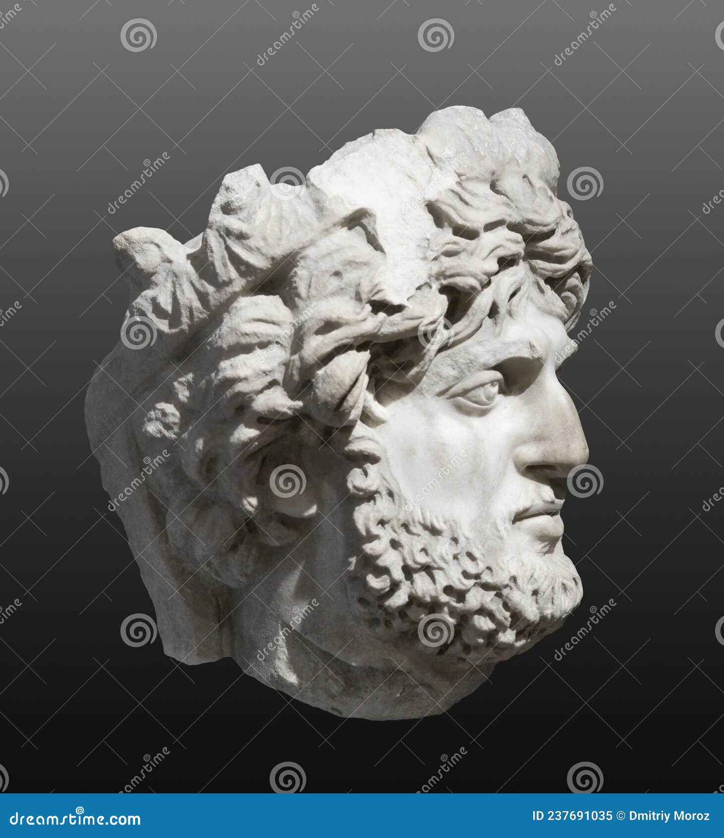 Ancient Roman Marble Portrait Bust of Man Editorial Image - Image of ...