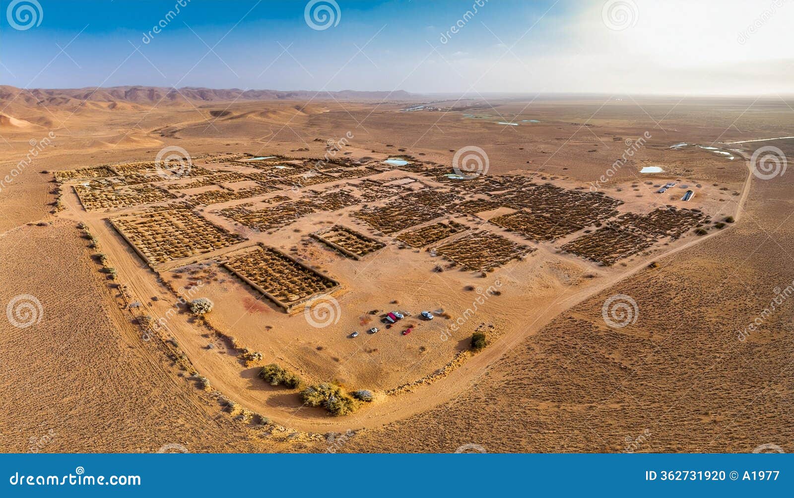Military Camp In A French Backyard During World War II With Tents, An ...