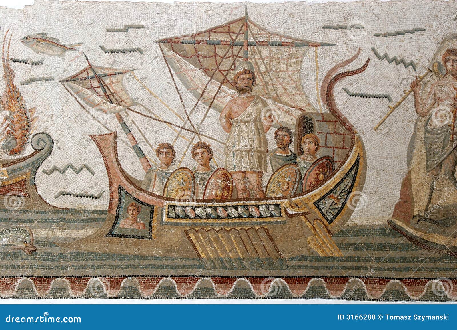 Roman Ship Mosaic