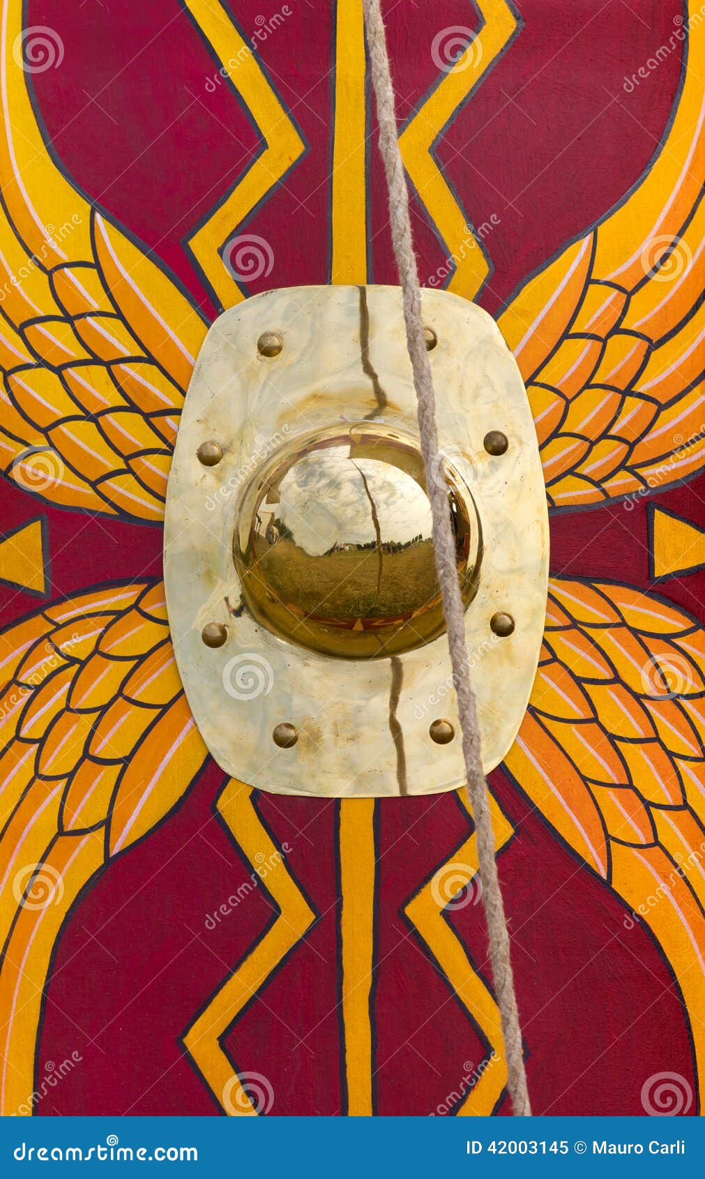 Ancient Roman Shield Stock Image | CartoonDealer.com #42003145