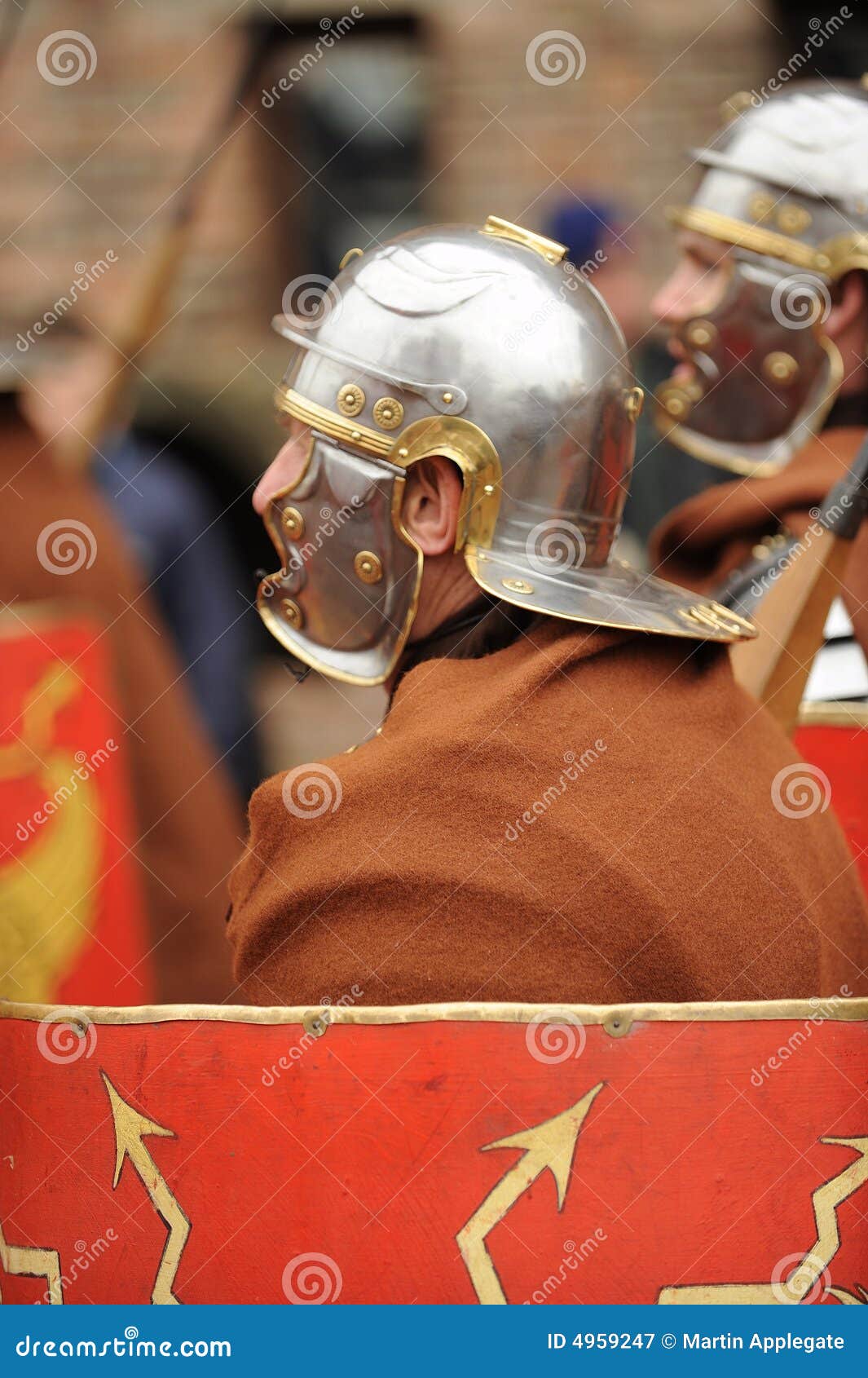 Ancient Roman soldiers stock image. Image of military - 4959247
