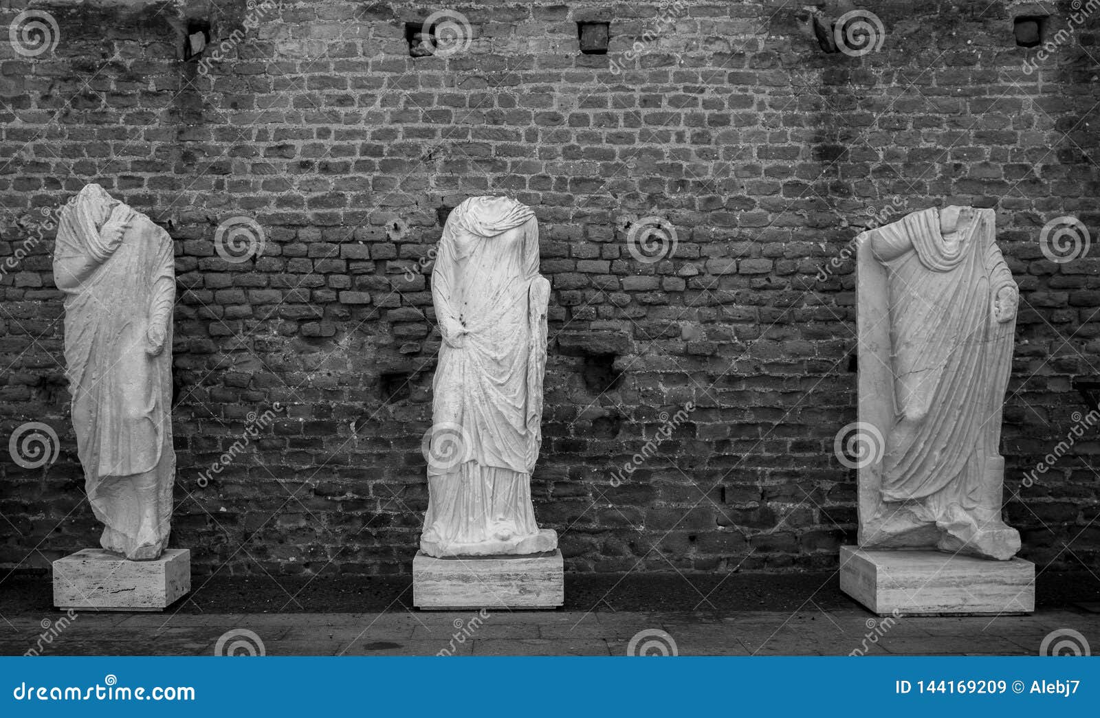 Ancient Roman Statues Royalty-Free Stock Photo | CartoonDealer.com ...
