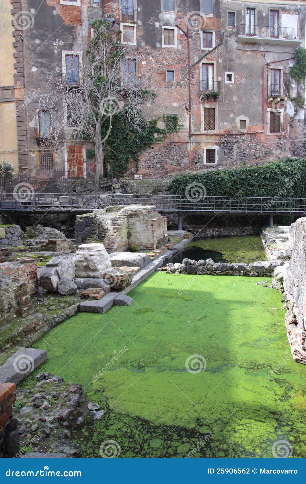 Ancient Roman Theatre stock photo. Image of public, mystery - 25906562