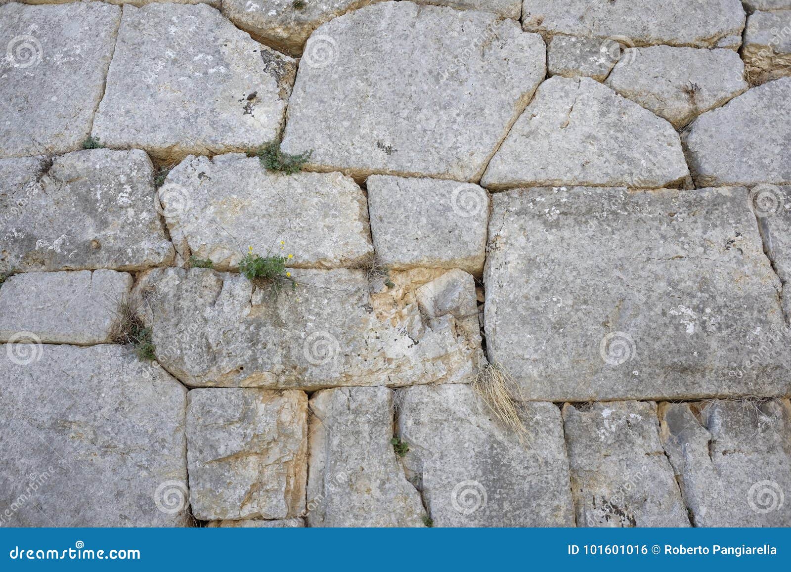 Ancient Roman walls stock photo. Image of history, city - 101601016