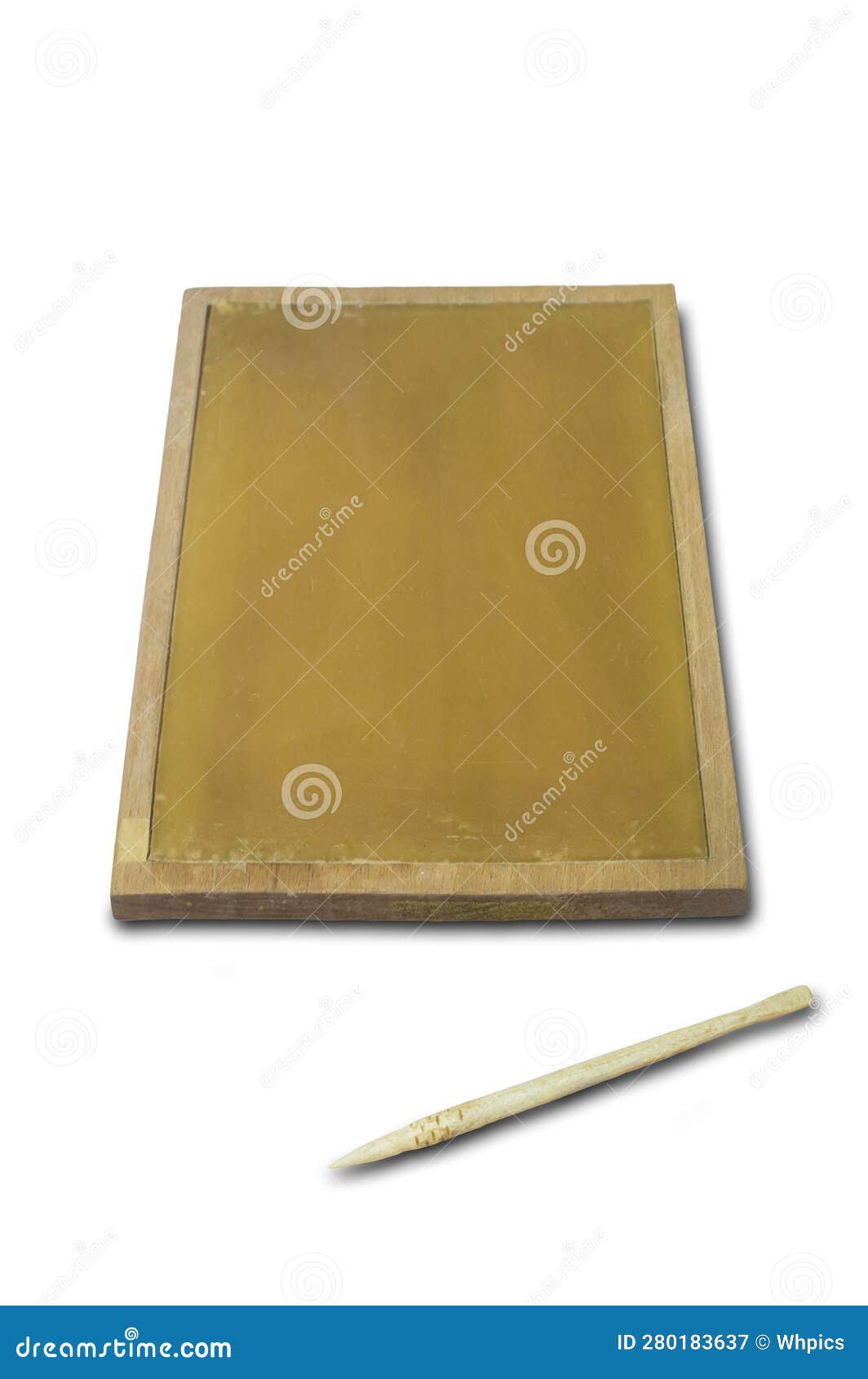 Ancient roman wax tablet stock image. Image of surface - 280183637