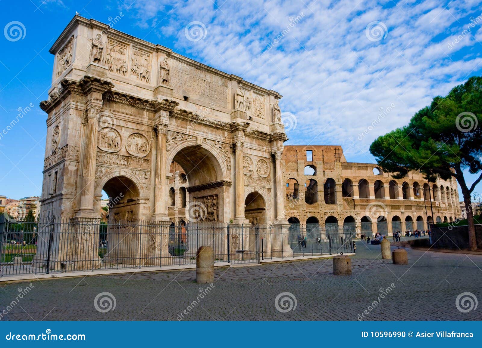 Ancient Rome stock photo. Image of daytime, sightseeing - 10596990