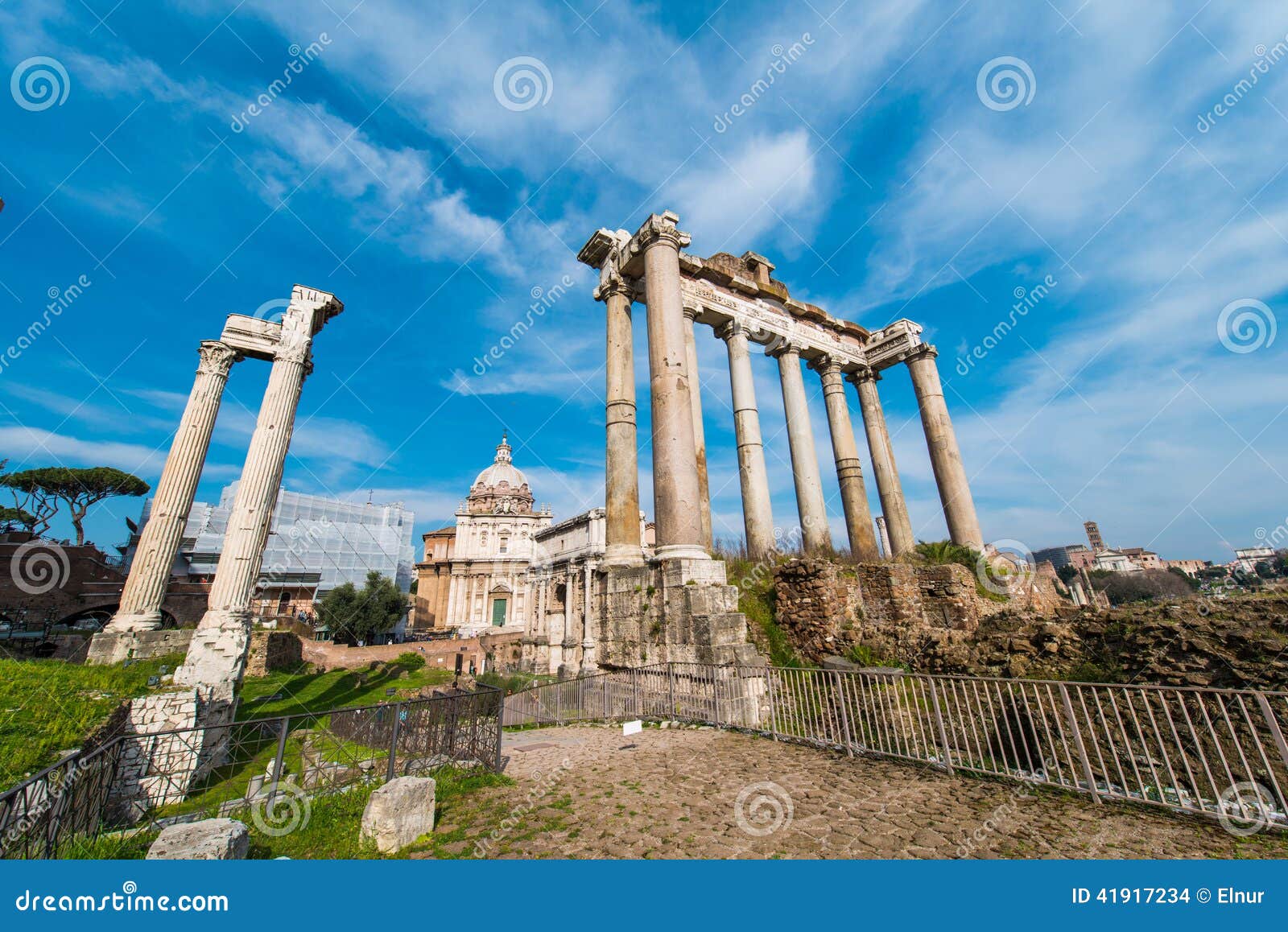 Ancient Rome ruines editorial stock image. Image of european - 41917234