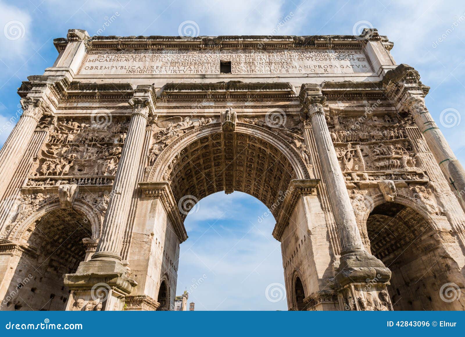 Ancient Rome ruines stock photo. Image of famous, capital - 42843096