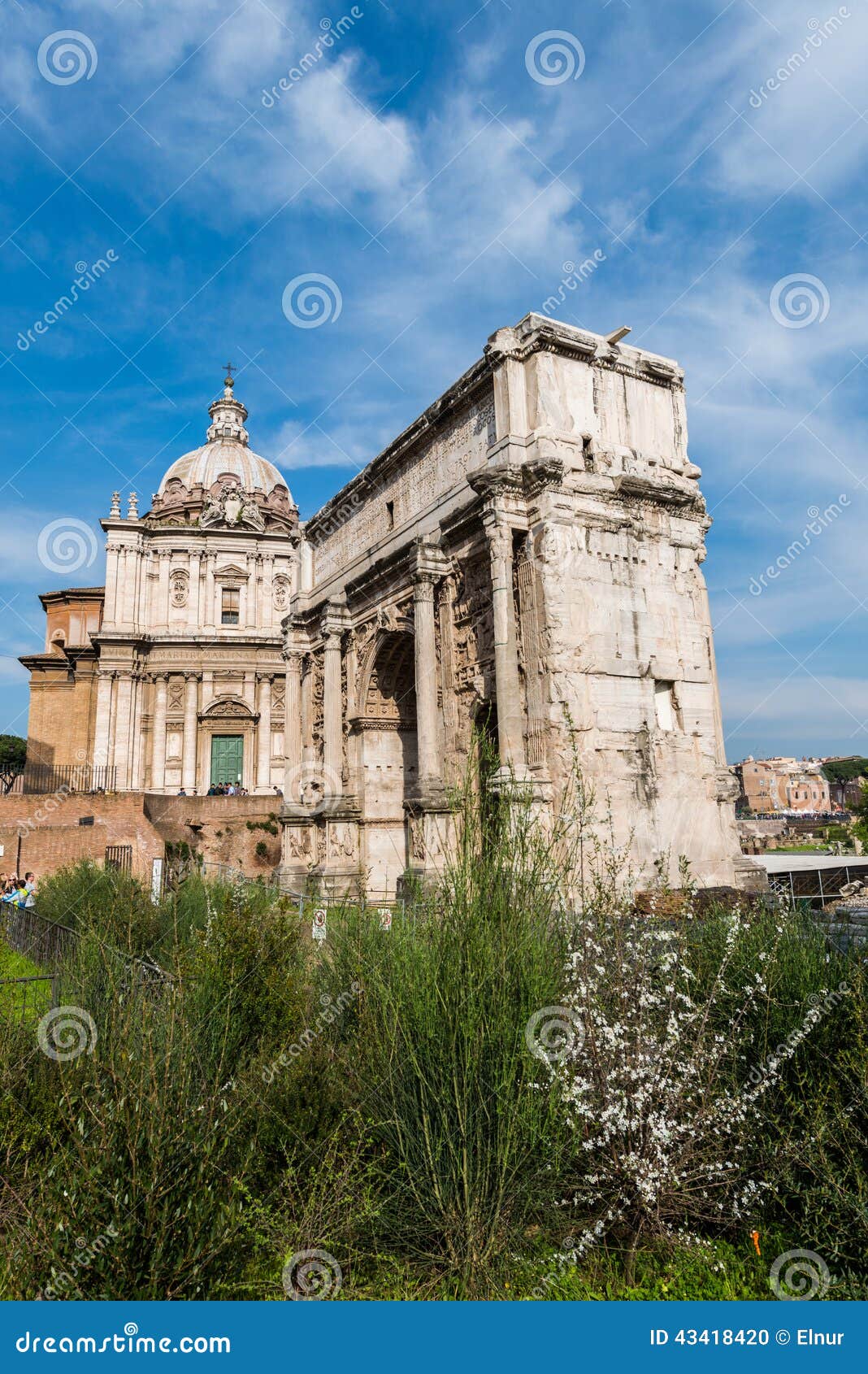 Ancient Rome ruines editorial image. Image of city, column - 43418420