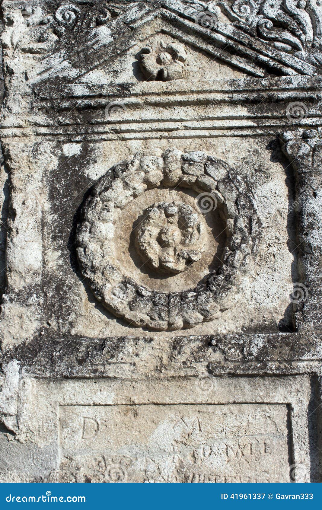 Ancient Rome Stone Monument Stock Image - Image of wall, frame: 41961337