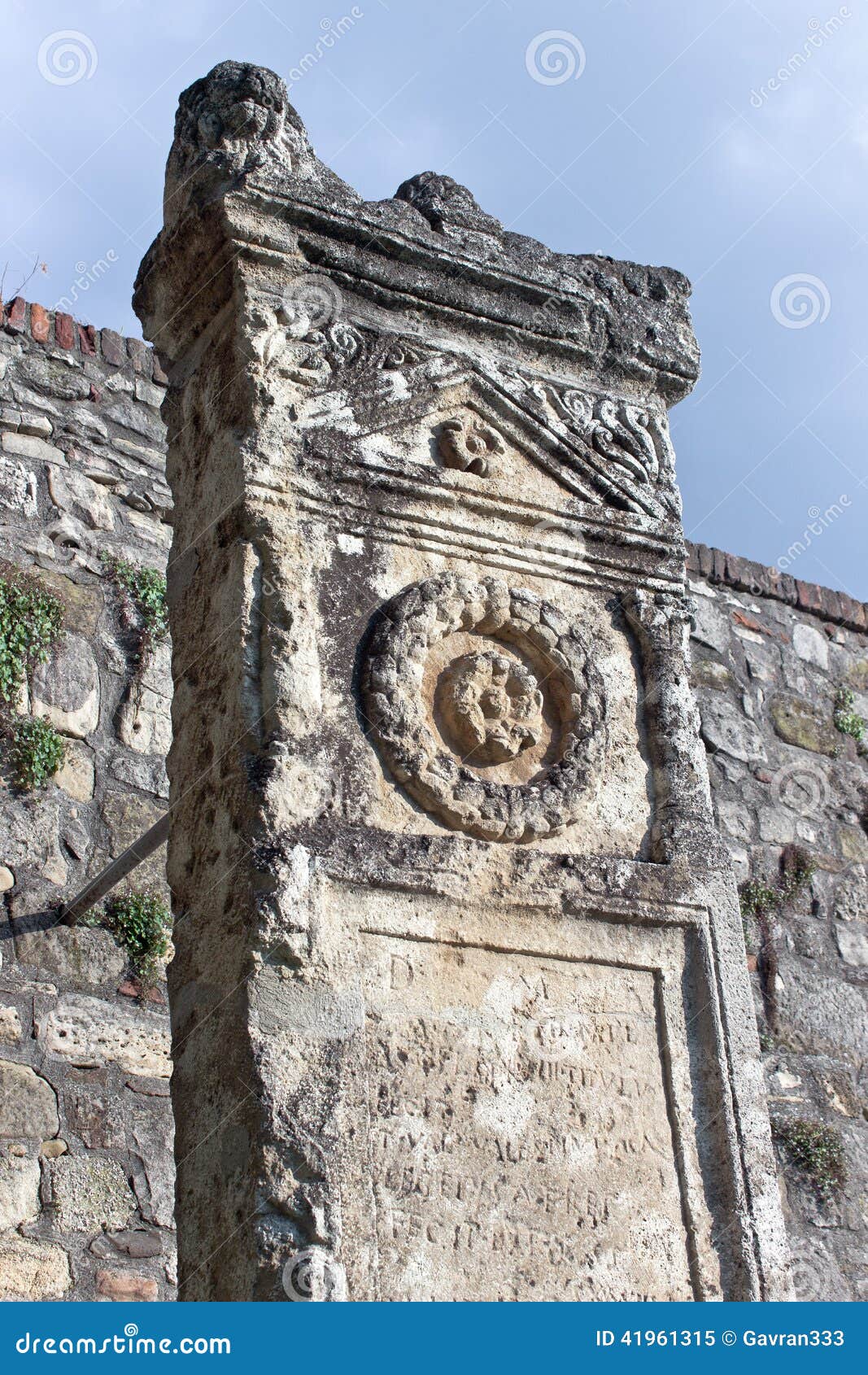 Ancient Rome Stone Monument Stock Image - Image of italy, serbia: 41961315