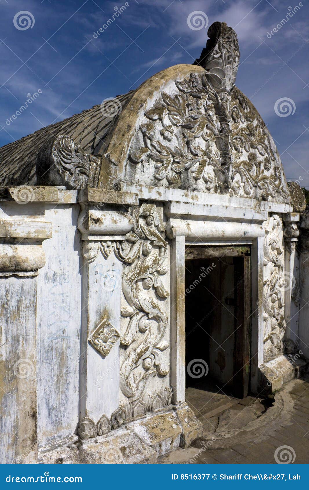 Ancient Royal Building, Yogyakarta, Indonesia Stock Image - Image of ...