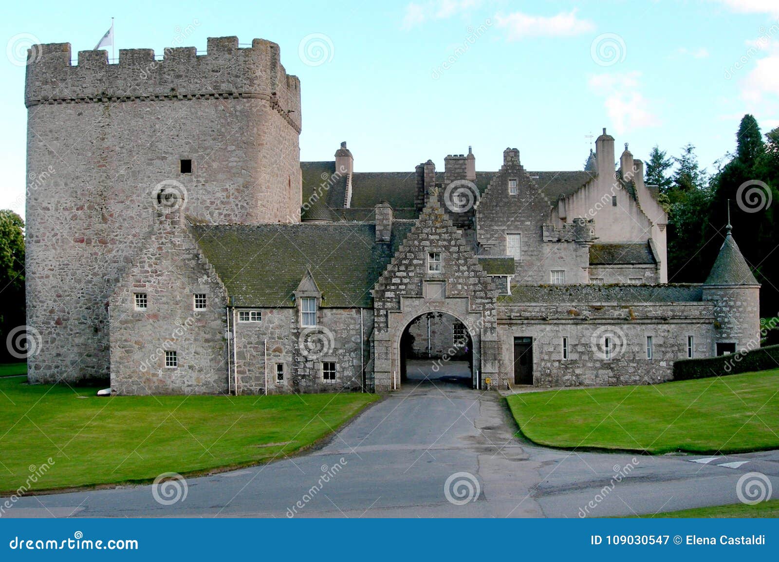Scottish castle stock image. Image of royal, building - 109030547