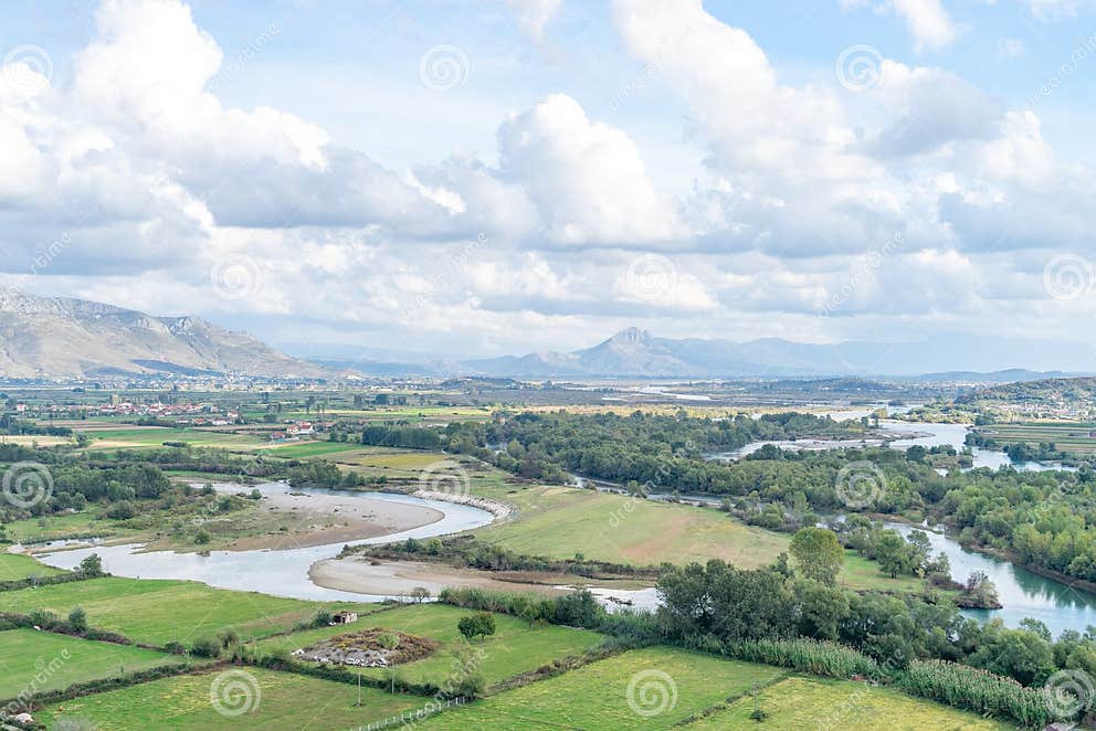 The Ancient Rozafa Castle in Shkoder Albania Stock Photo - Image of ...