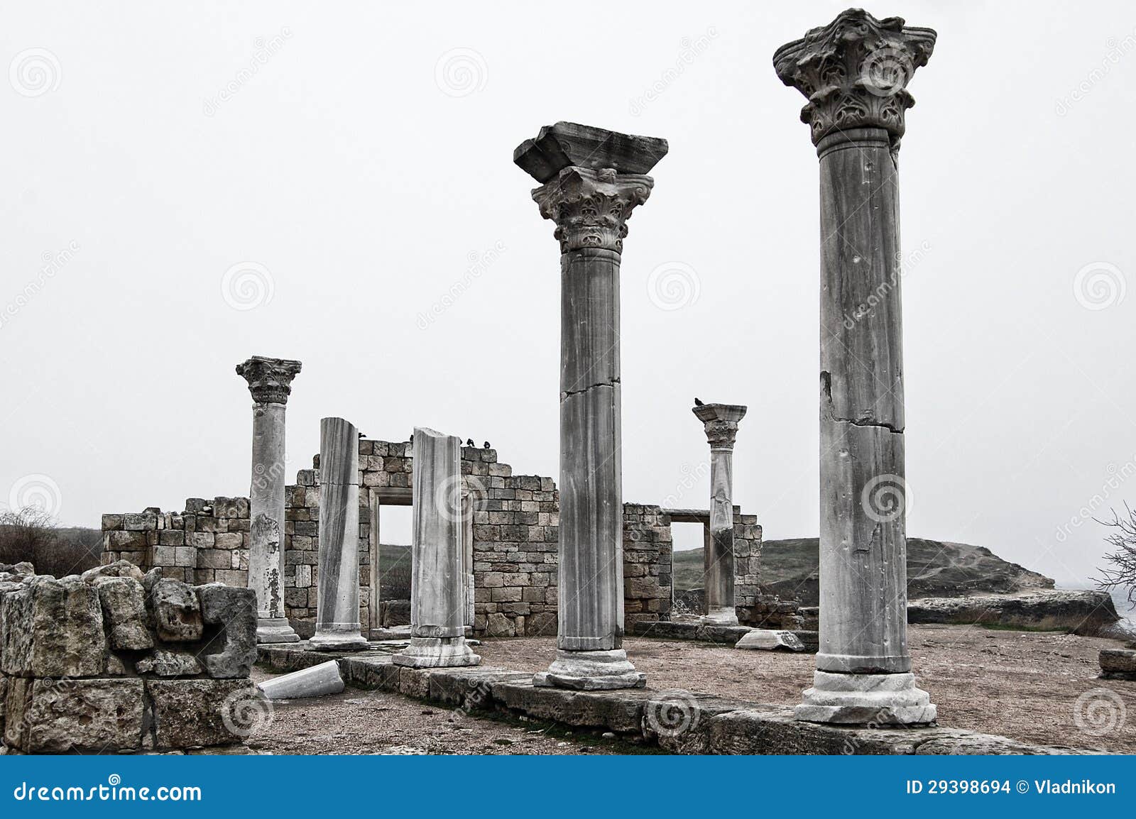 Ancient ruined temple stock photo. Image of ancient, stone - 29398694