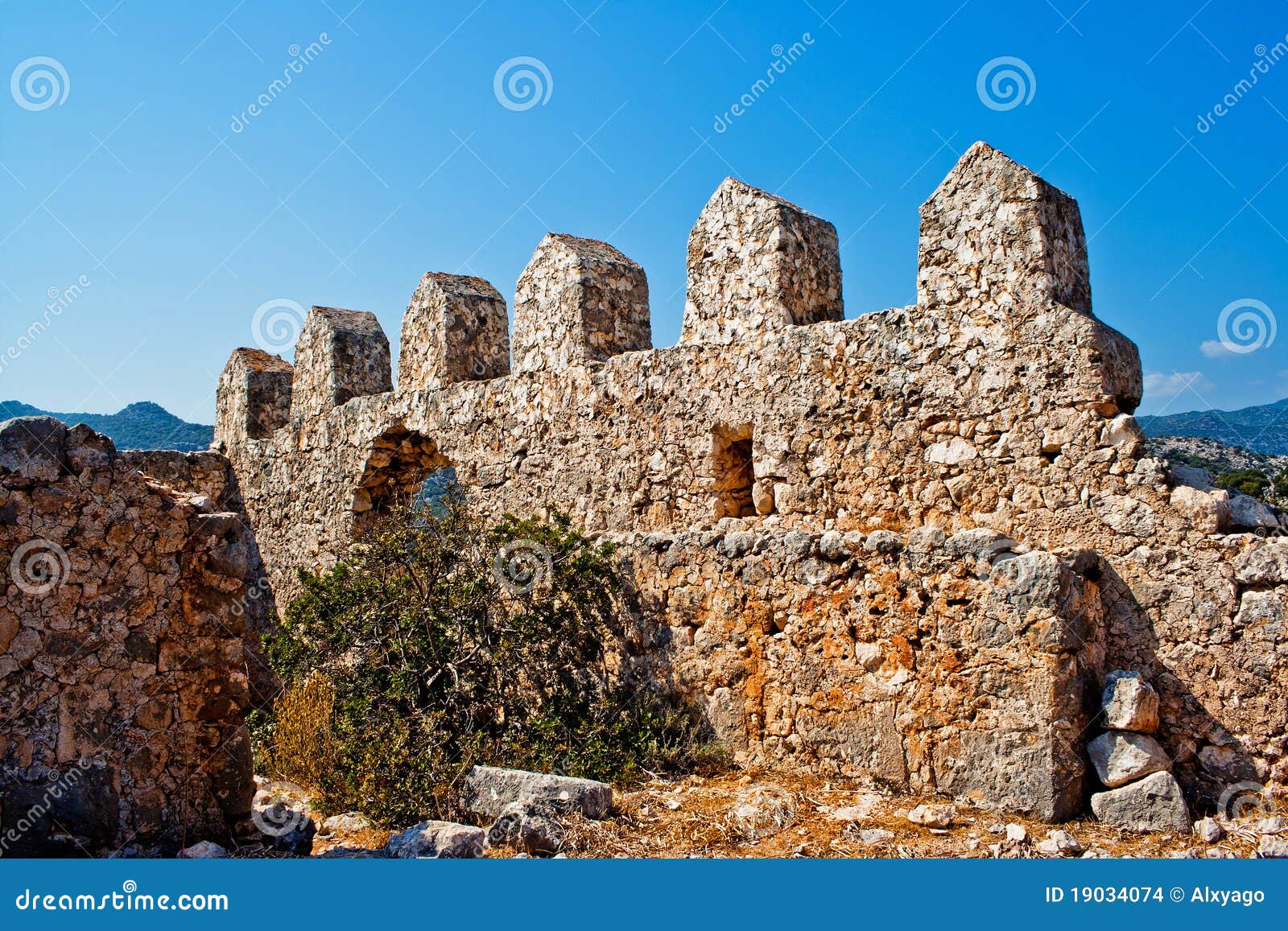 Ancient ruins stock photo. Image of architecture, history - 19034074