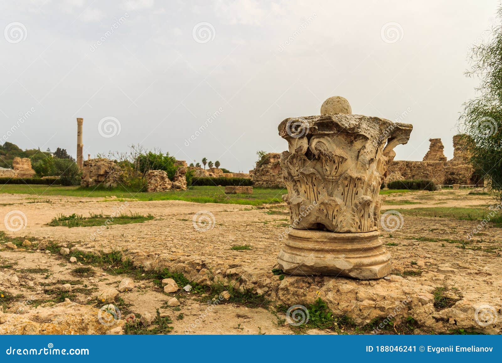 TUNISIA, CARTHAGE-02 MAY, 2019: National Museum Of Carthage , Statue Of ...