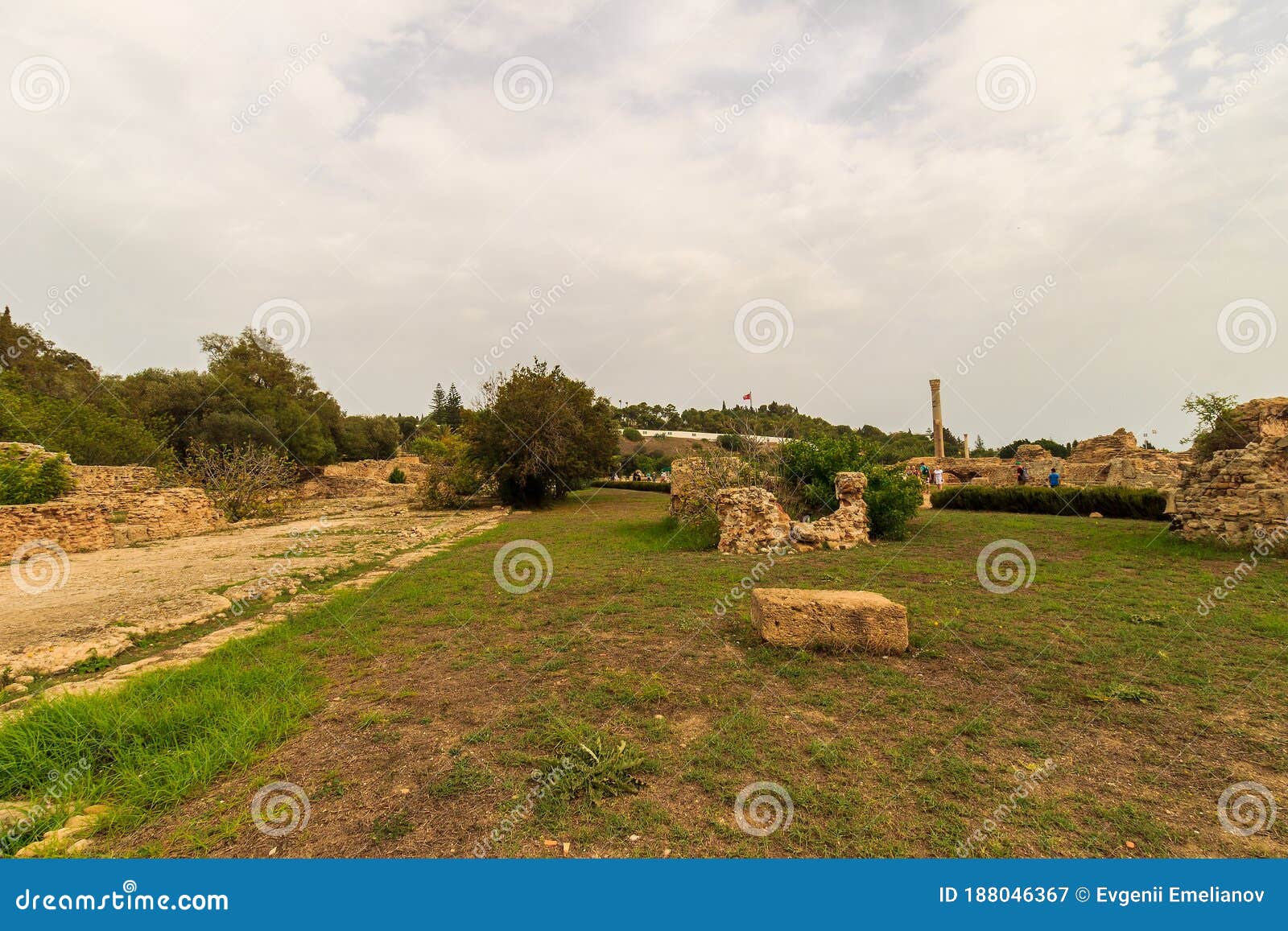 TUNISIA, CARTHAGE-02 MAY, 2019: National Museum Of Carthage , Statue Of ...