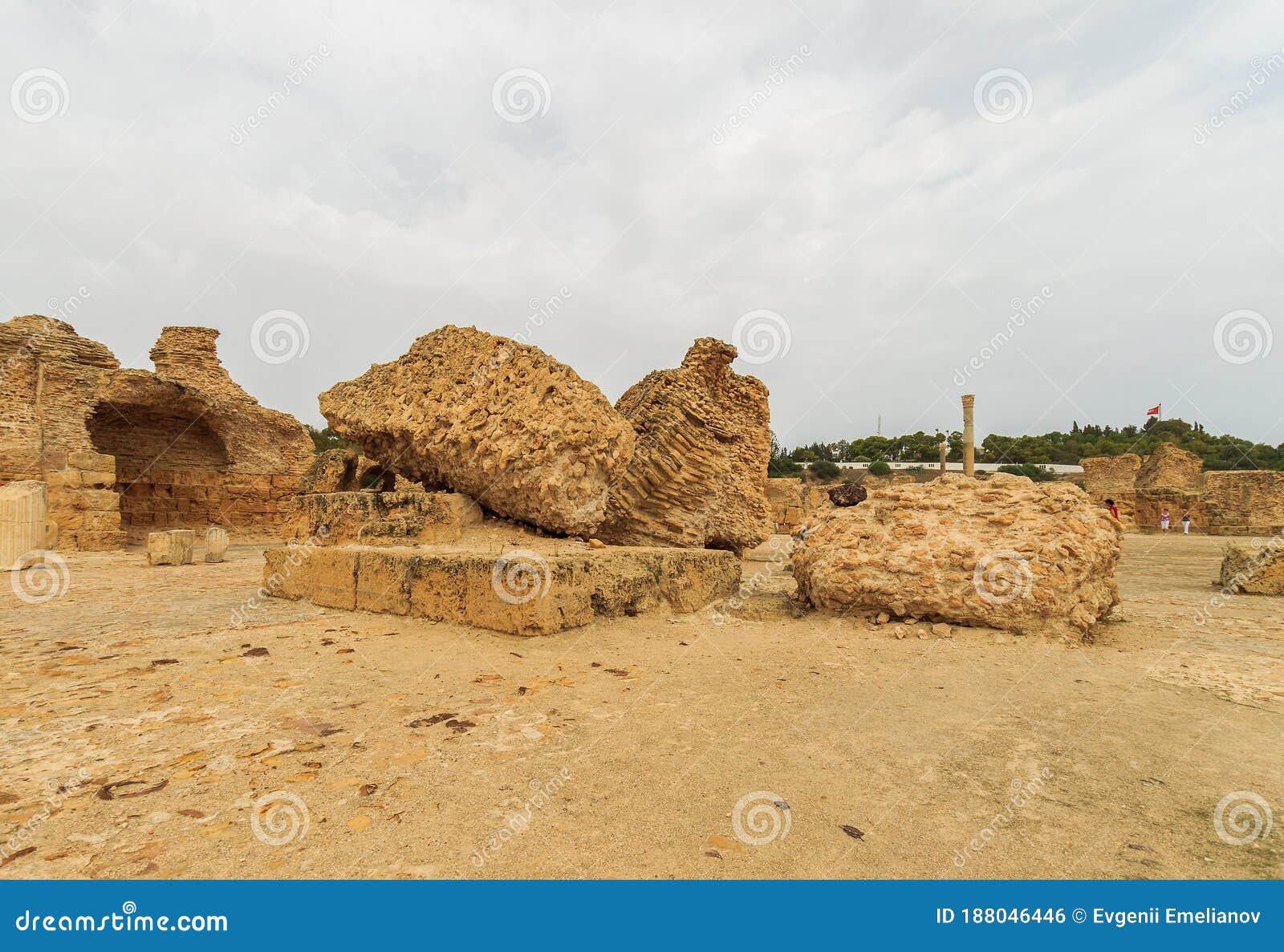 TUNISIA, CARTHAGE-02 MAY, 2019: National Museum Of Carthage , Statue Of ...