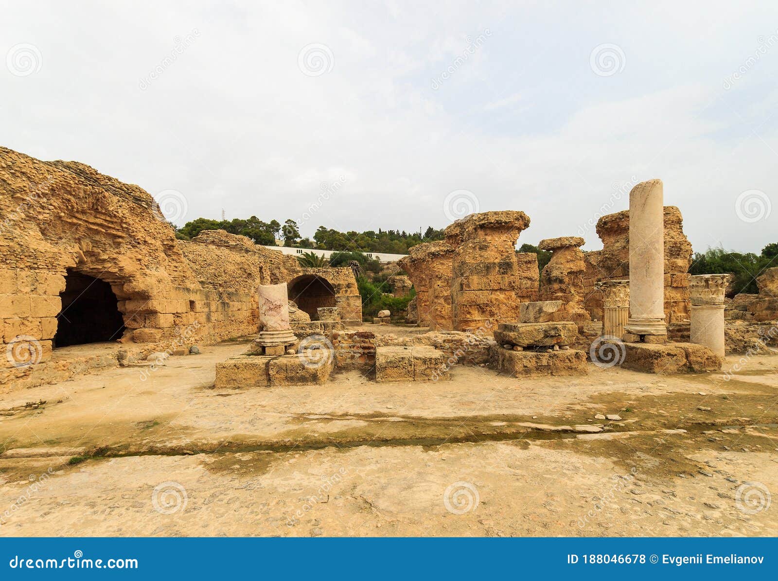 TUNISIA, CARTHAGE-02 MAY, 2019: National Museum Of Carthage , Statue Of ...