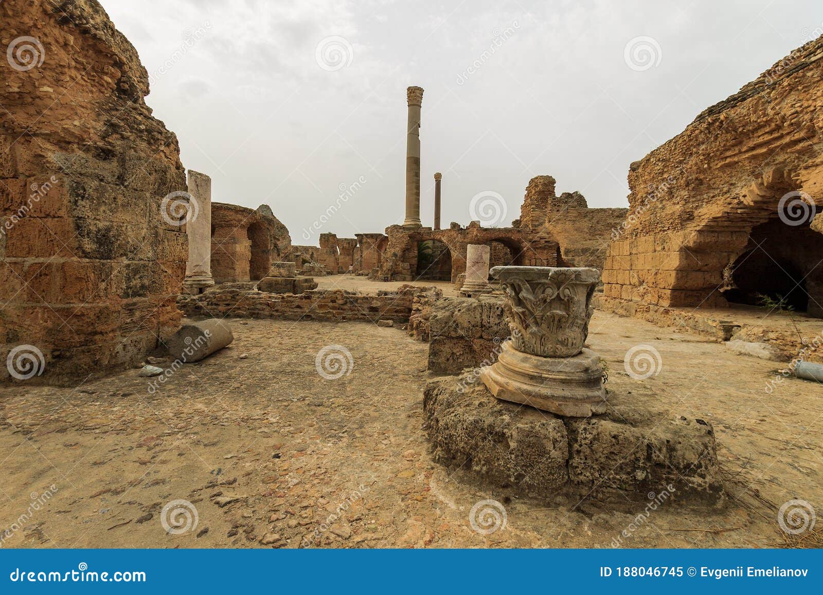 TUNISIA, CARTHAGE-02 MAY, 2019: National Museum Of Carthage , Statue Of ...