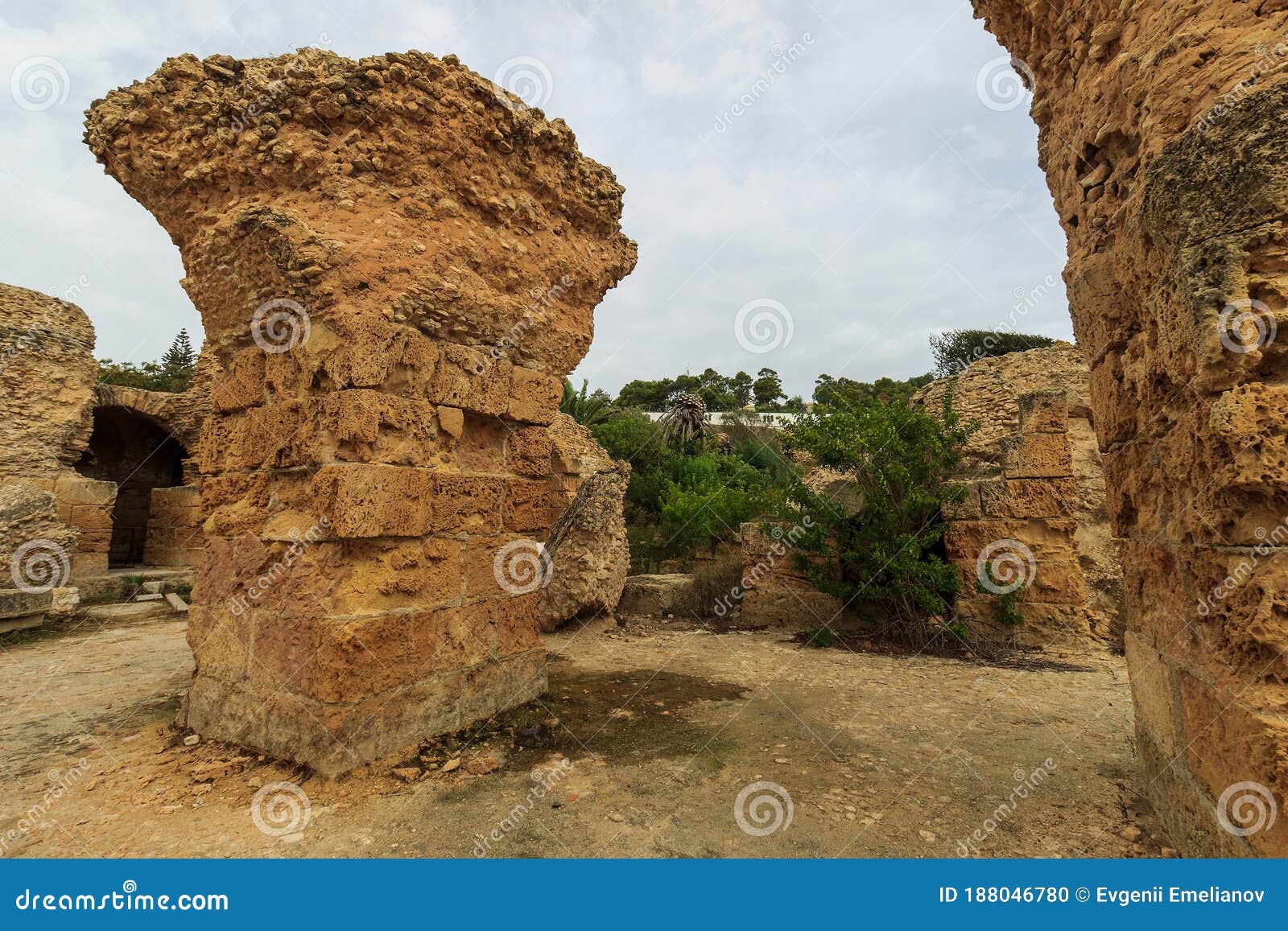 TUNISIA, CARTHAGE-02 MAY, 2019: National Museum Of Carthage , Statue Of ...