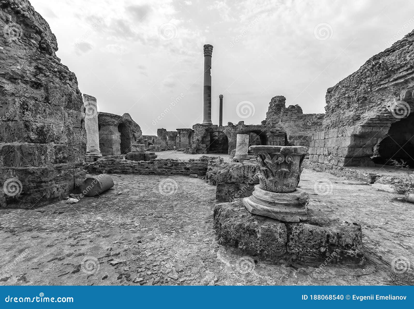 TUNISIA, CARTHAGE-02 MAY, 2019: National Museum Of Carthage , Statue Of ...