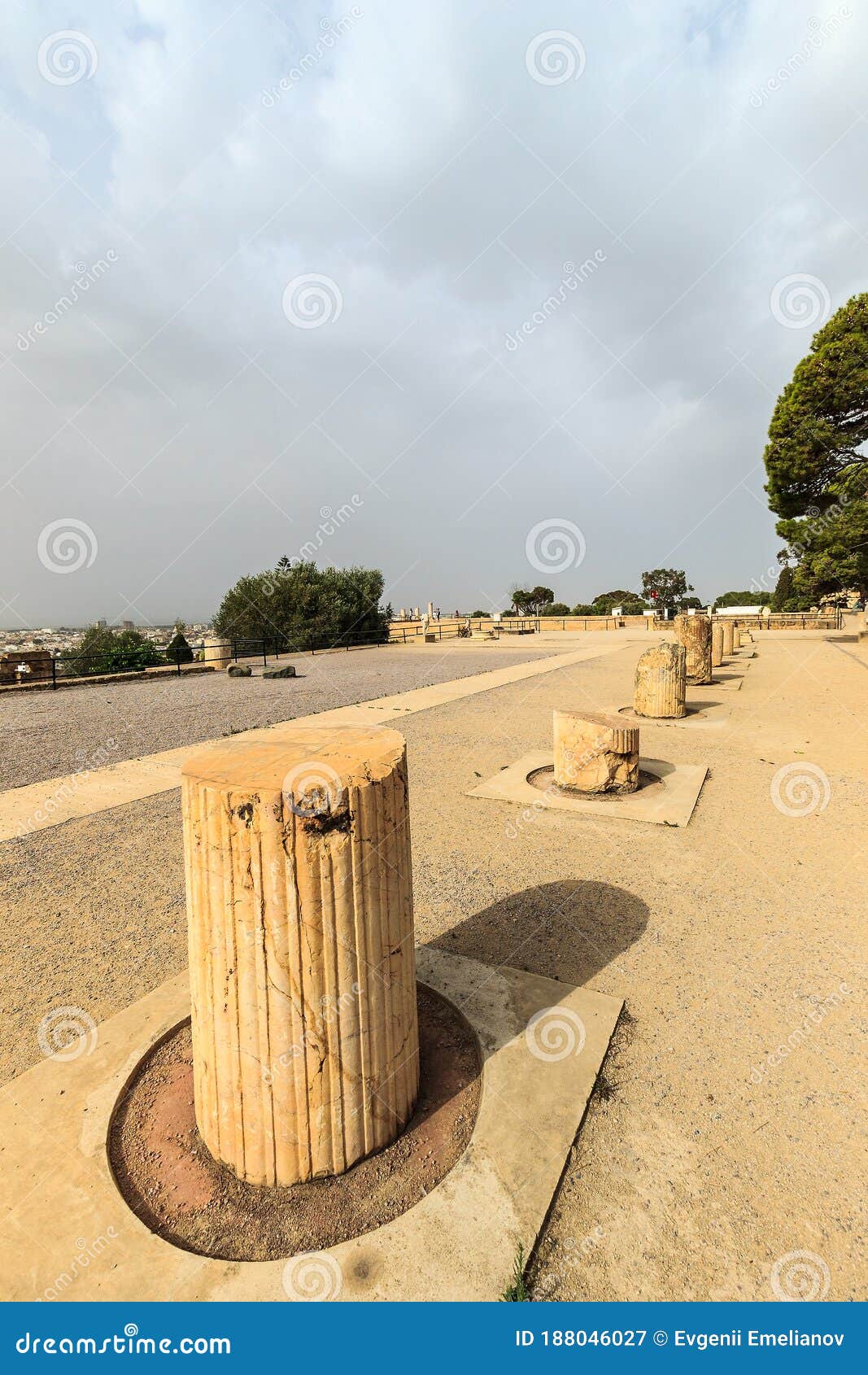 Ancient ruins of Carthage editorial photography. Image of travel ...