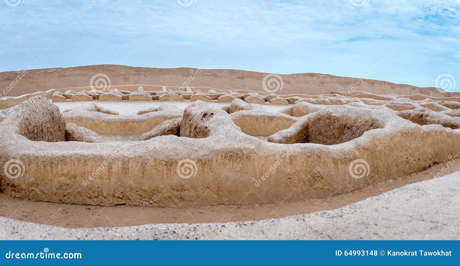 The Ancient Ruins of Chan Chan in Peru Stock Photo - Image of ancient ...