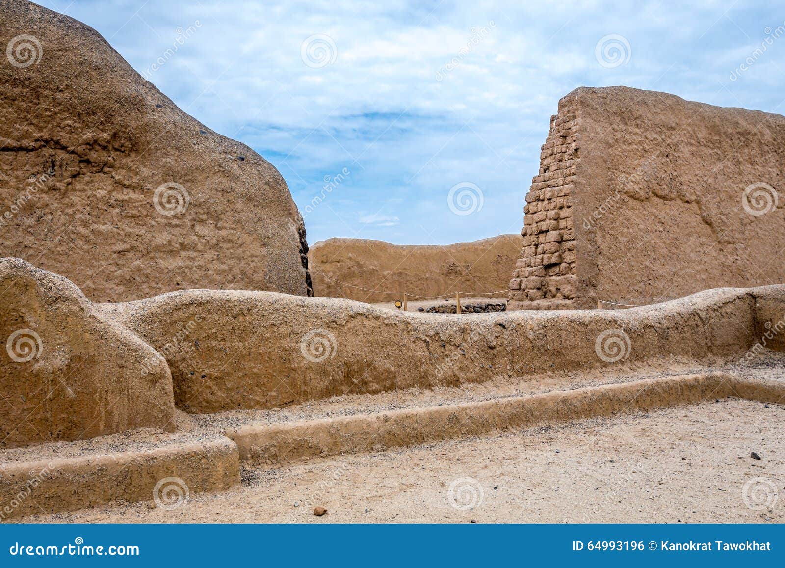 The Ancient Ruins of Chan Chan in Peru Stock Photo - Image of ruin ...